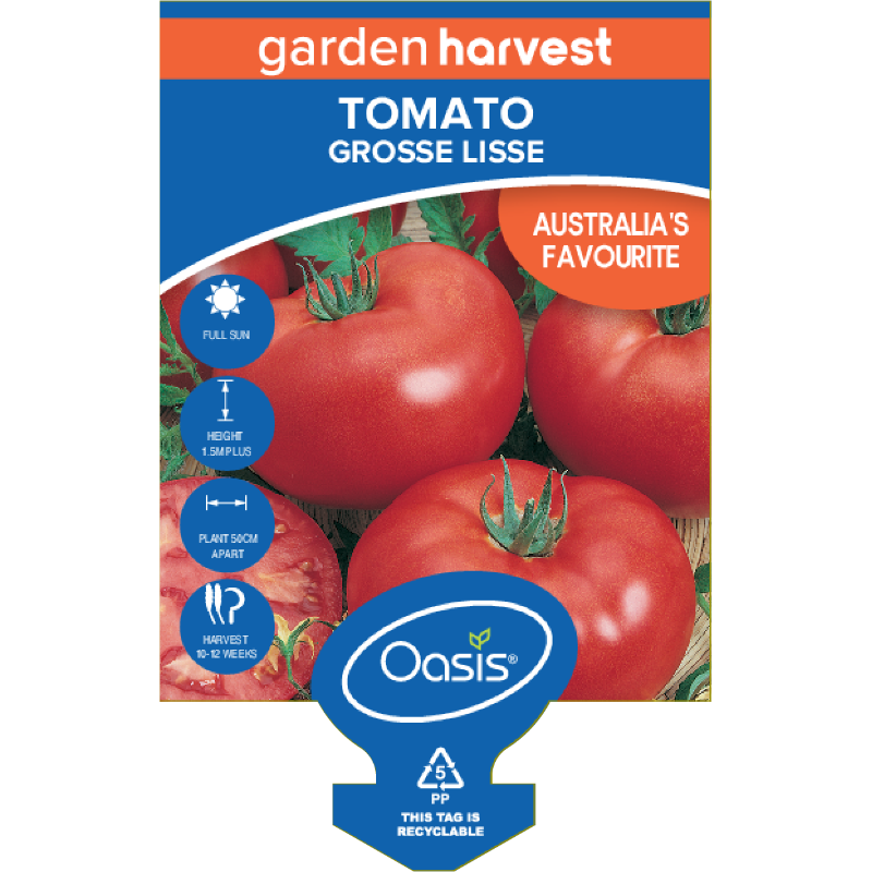 Oasis Horticulture | TOMATO GROSSE LISSE GARDEN HARVEST 100MM POT